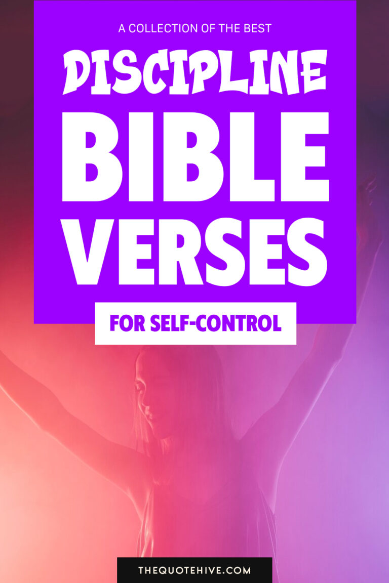 50 Transformative Bible Verses About Discipline