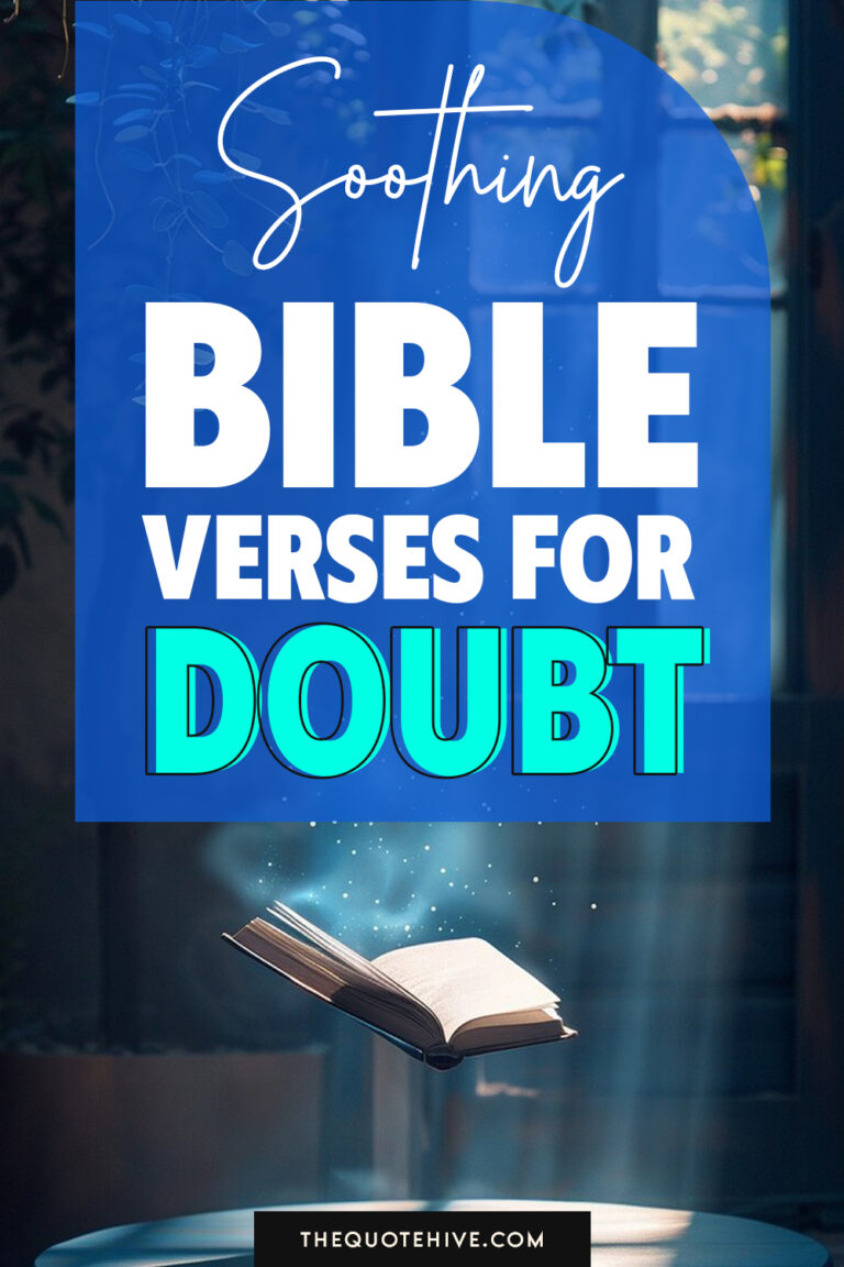 50 Reassuring Bible Verses For Doubt