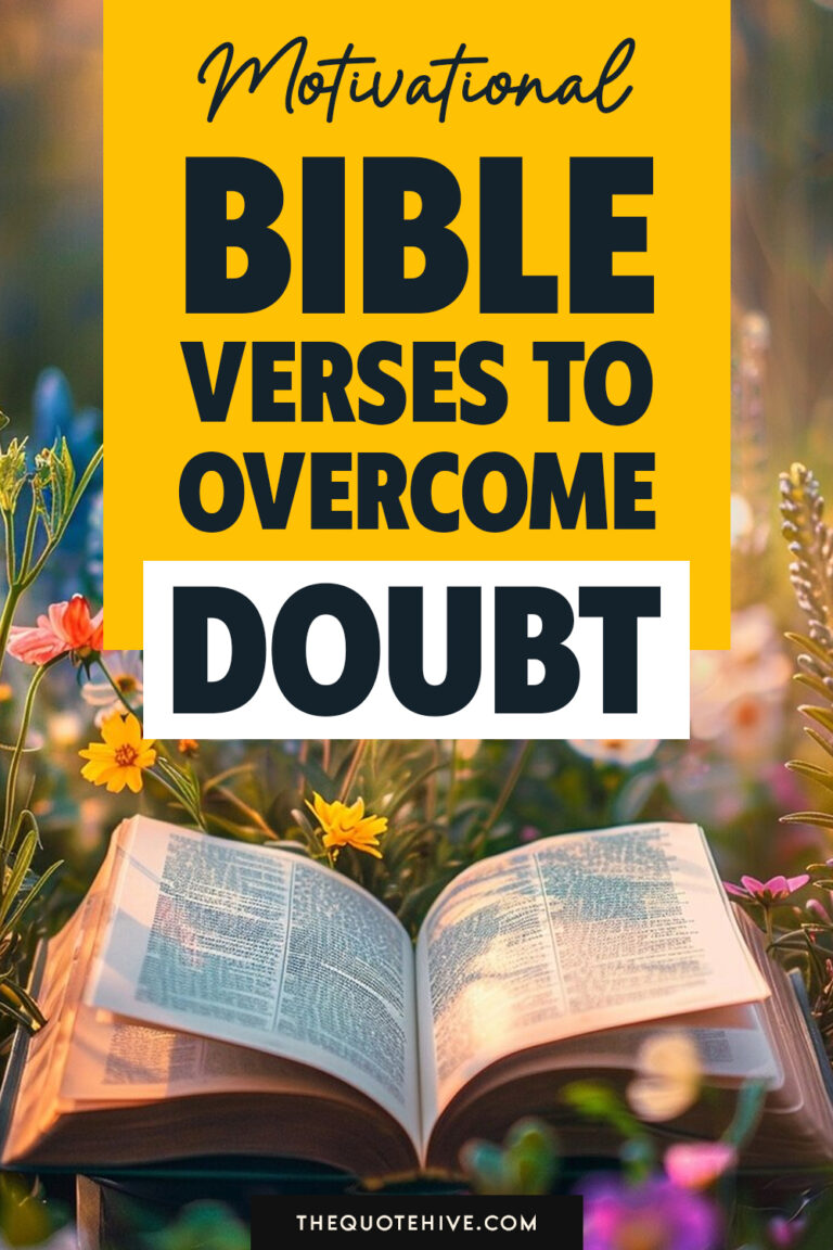 50 Reassuring Bible Verses For Doubt