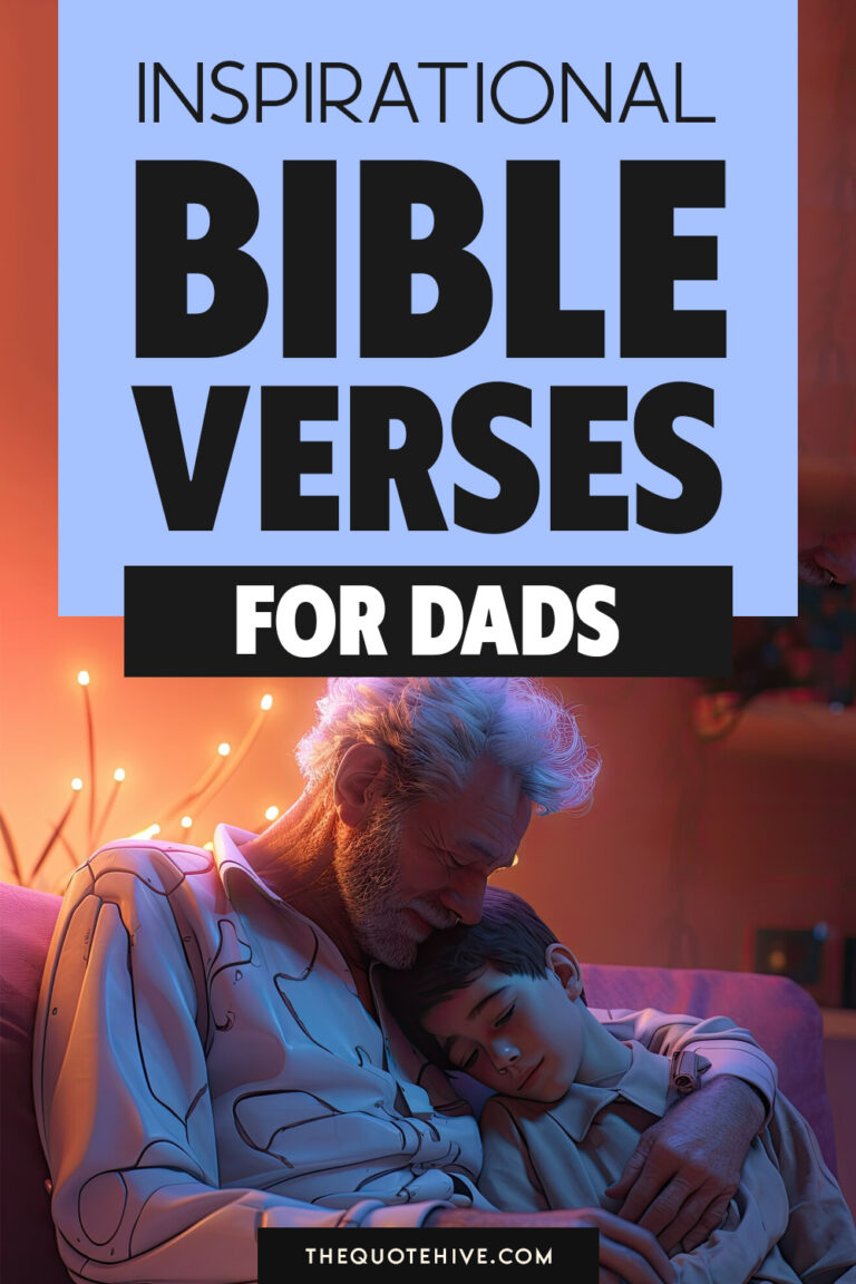 50 Inspirational Bible Verses For Dads