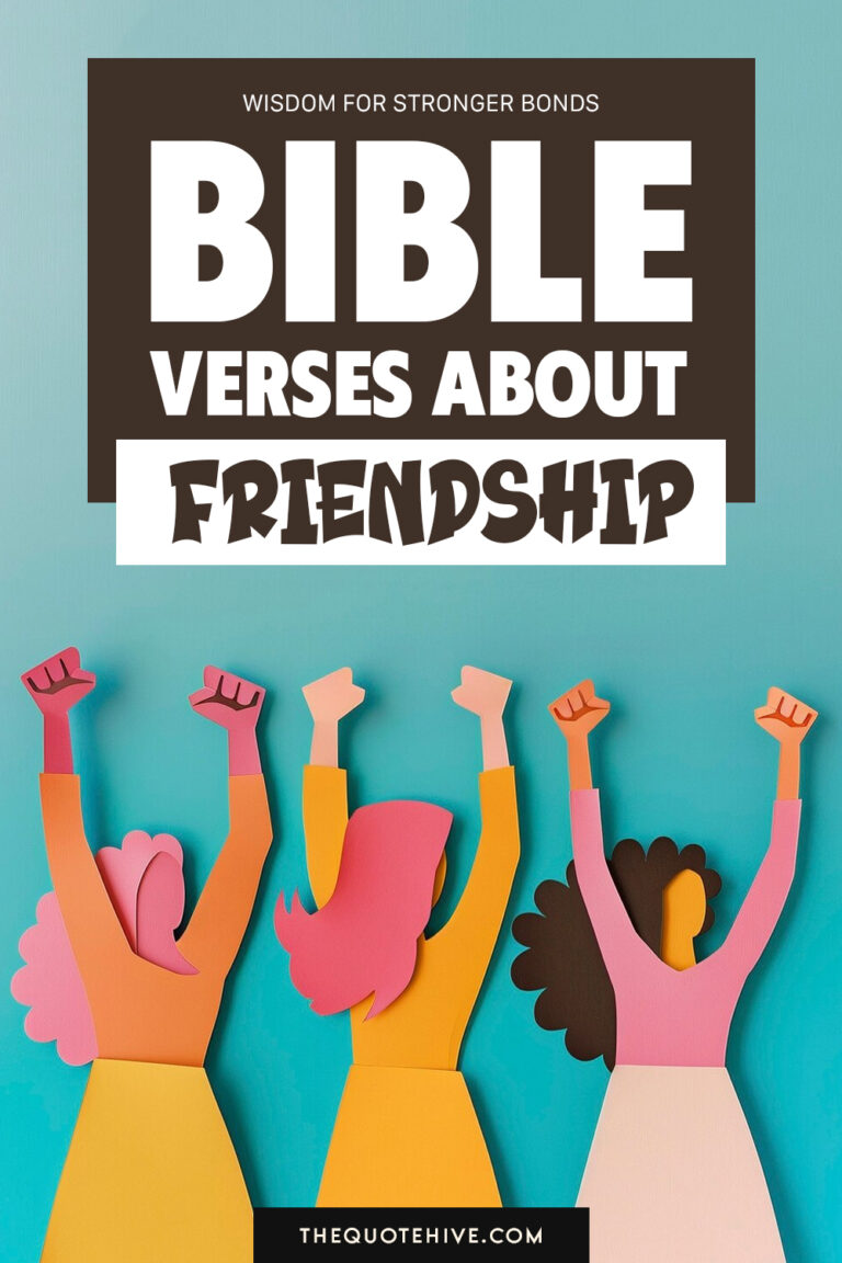 50 Heartwarming Bible Verses For Friendship