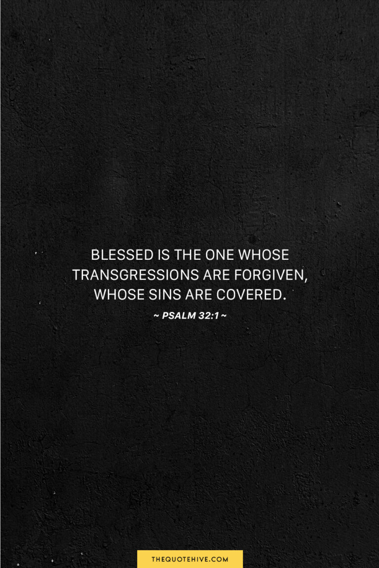 50 Powerful Bible Verses For Forgiveness