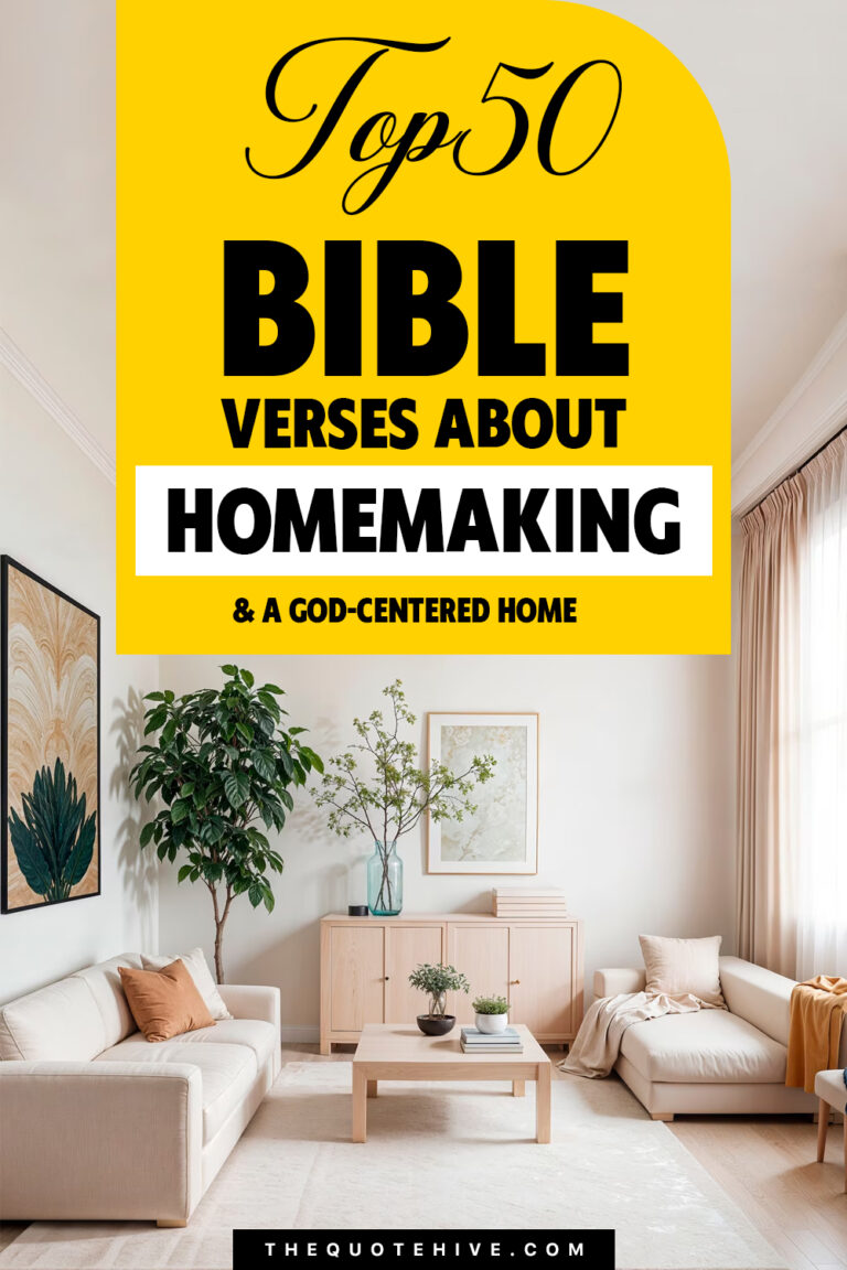 50 Best Bible Verses About Homemaking
