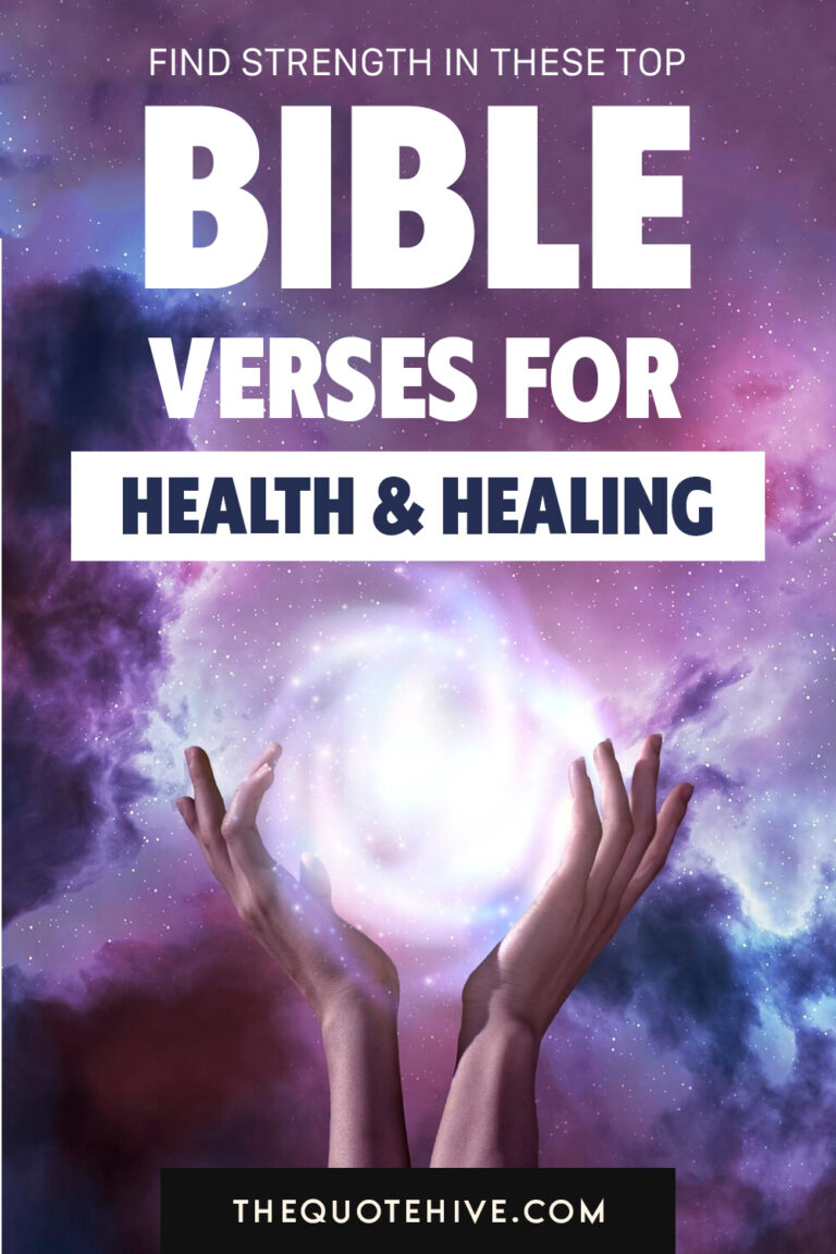 100 Refreshing Bible Verses For Health And Healing