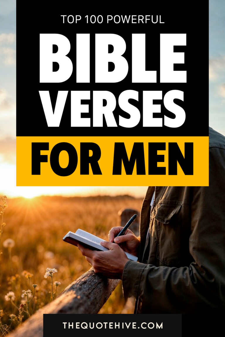 70 Best Bible Verses For Men To Strengthen Their Faith