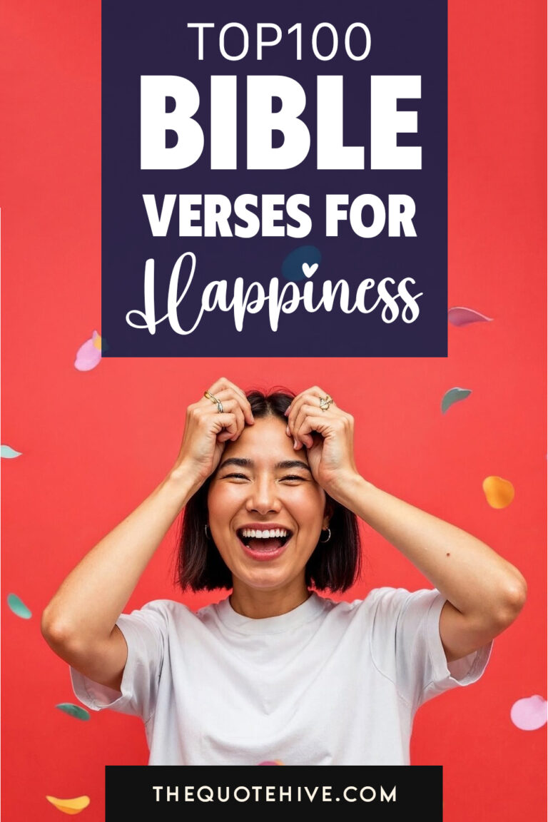 100 Best Bible Verses For Happiness