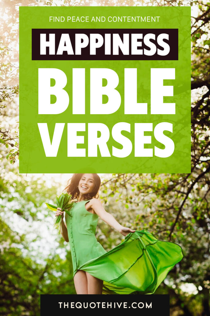 100 Best Bible Verses For Happiness
