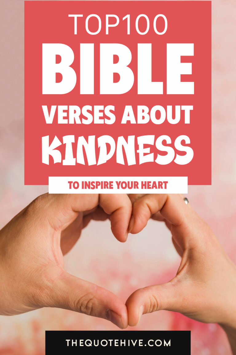 100 Best Bible Verses About Kindness