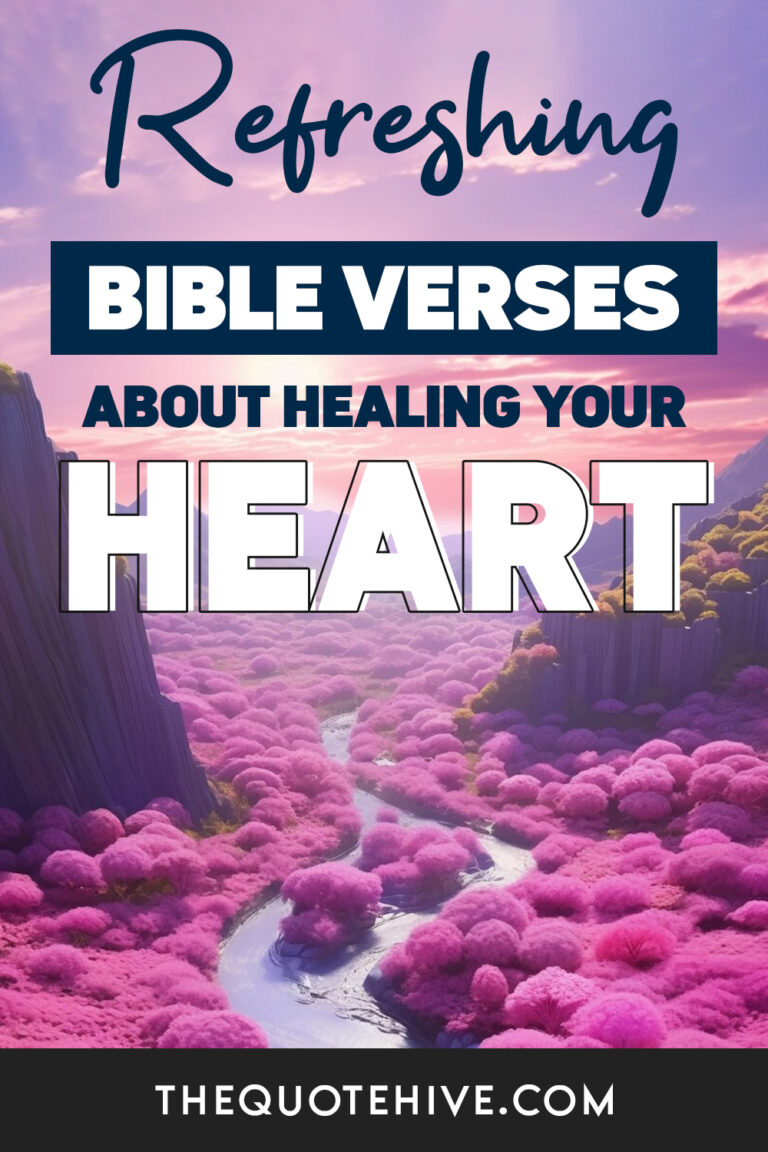 100 Bible Verses For Healing Your Heart