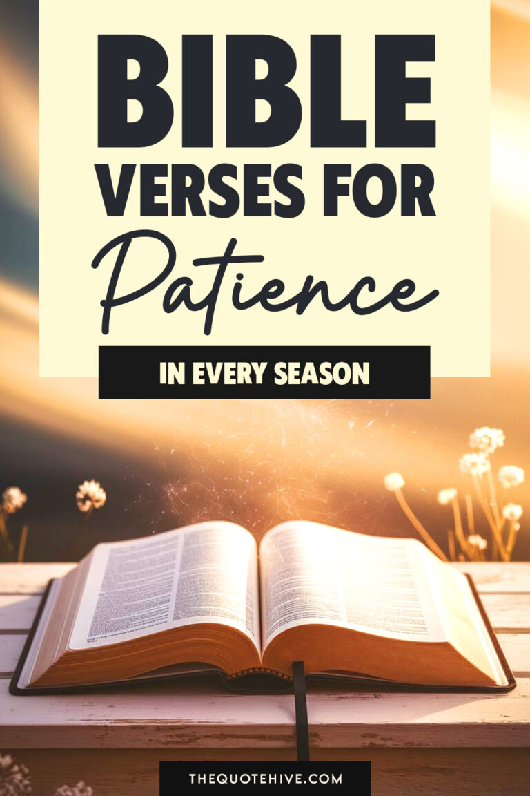 100 Best Bible Verses For Patience