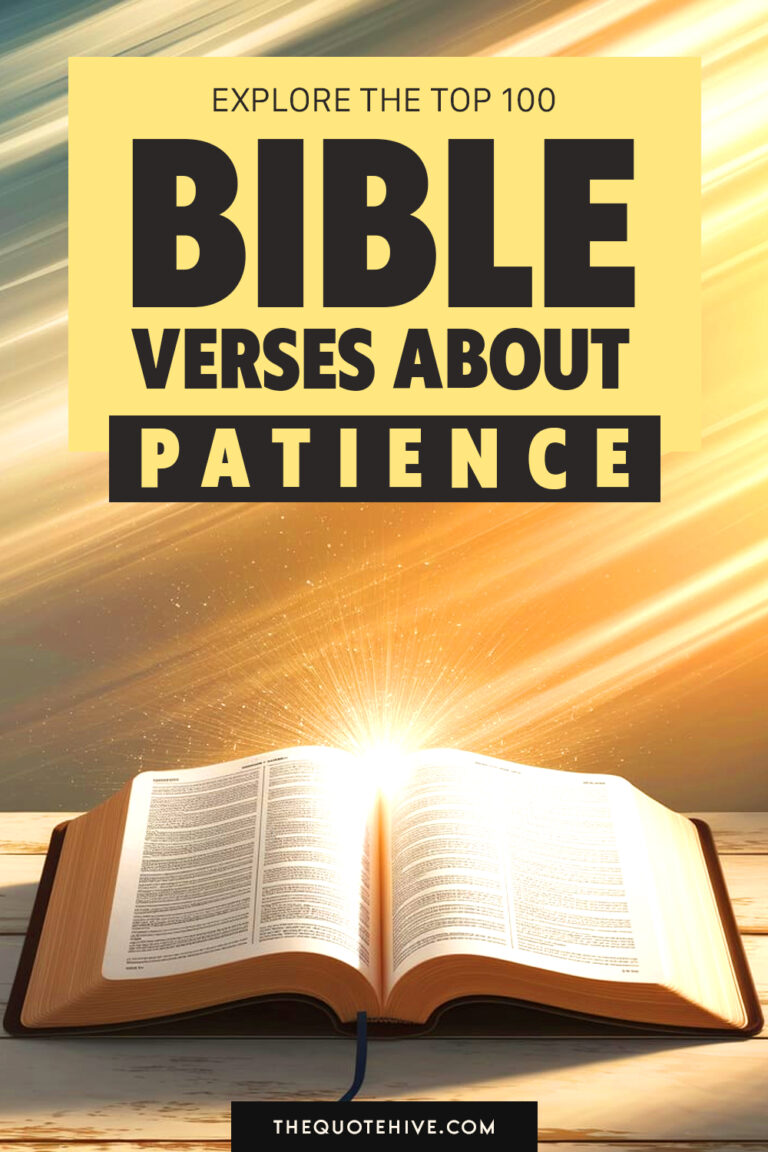 100 Best Bible Verses For Patience