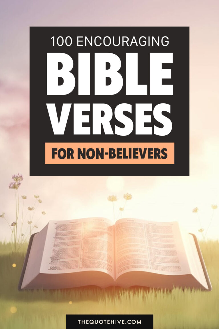 70 Best Bible Verses For Non Believers